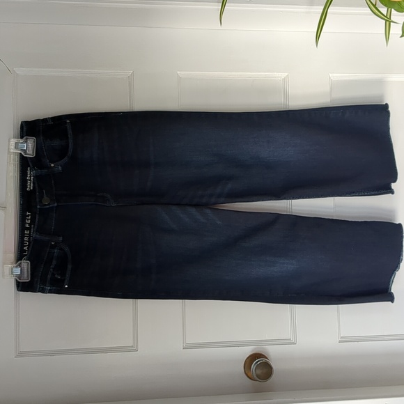 Laurie Felt | Jeans | Laurie Felt Wide Leg Cropped Highwaisted Daisy ...